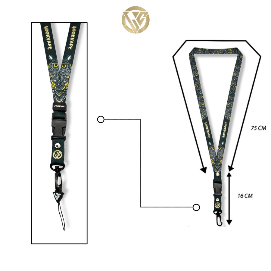 Lanyard Costume Project | Detail Barang