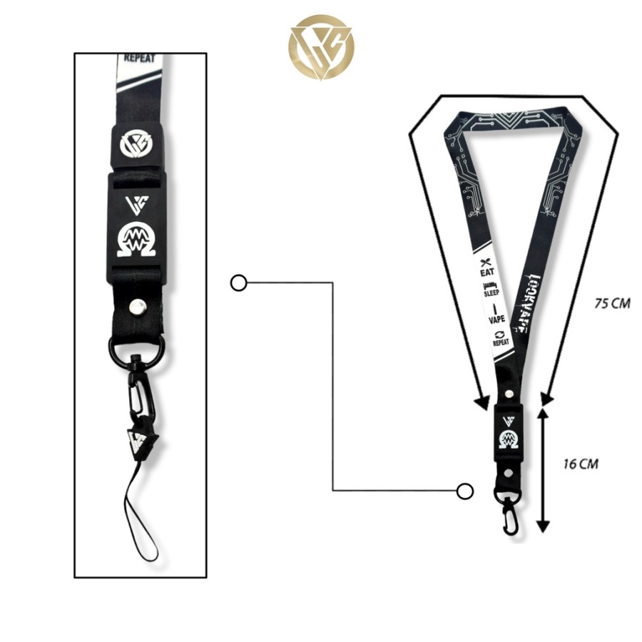 Lanyard Costume Project | Detail Barang