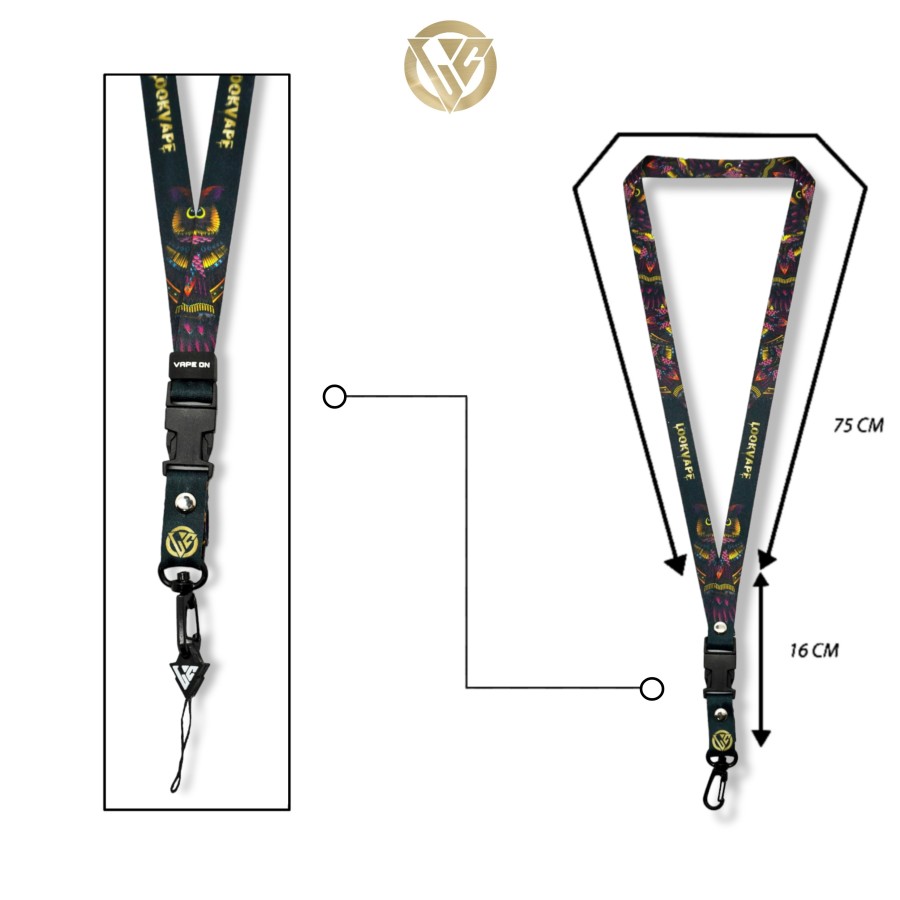 Lanyard Costume Project | Detail Barang