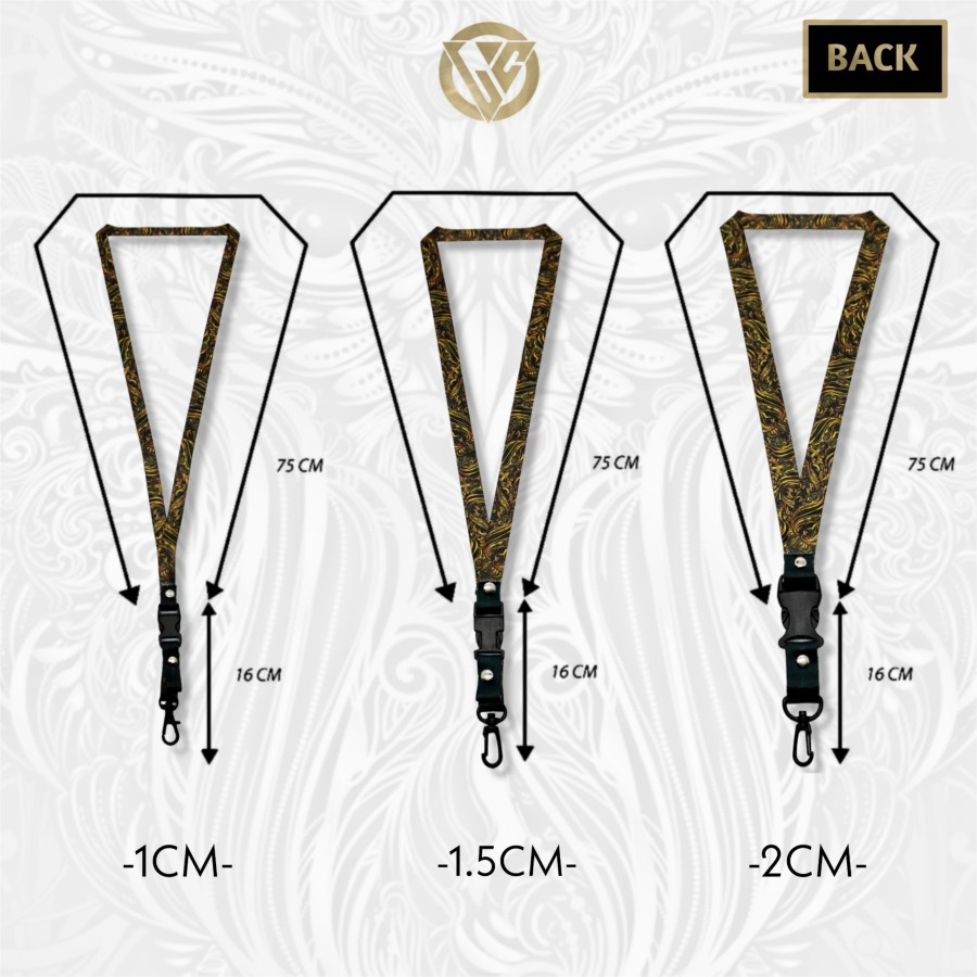 Lanyard Costume Project | Detail Barang