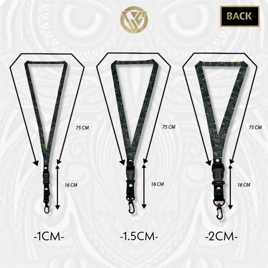 Lanyard Costume Project | Detail Barang