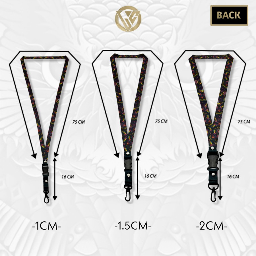 Lanyard Costume Project | Detail Barang